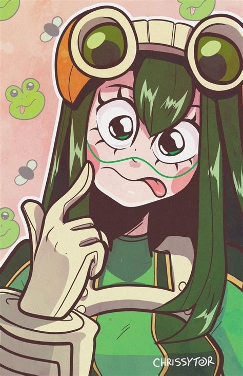 Froppy My Hero Academia Tsuyu Anime Characters Anime Character Drawing