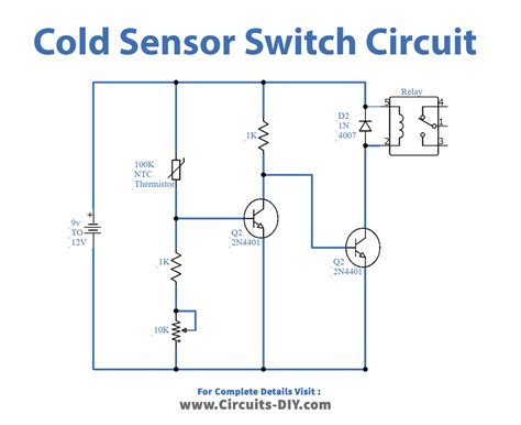 Cold Sensor Switch Using Ntc Thermistor