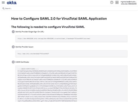 Configure Saml With Okta