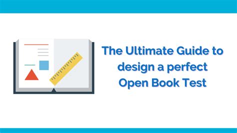 5 key aspects to consider while designing an open book test