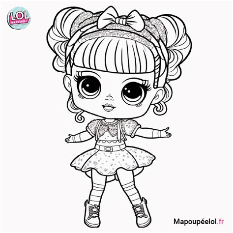 Coloriage Poupée Lol à Imprimer Gratuitement
