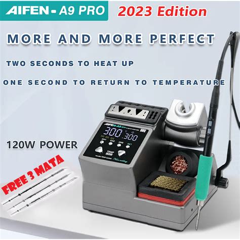 Jual Solder Station AIFEN A9PRO AIFEN A9 PRO C210 Original | Shopee ...