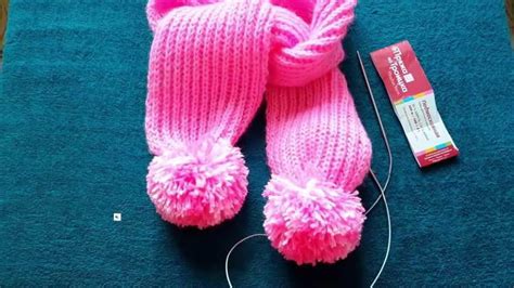 Как связать шарф для ребенка