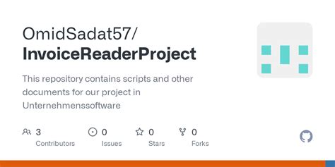 Github Omidsadat57 Invoicereaderproject This Repository Contains Scripts And Other Documents
