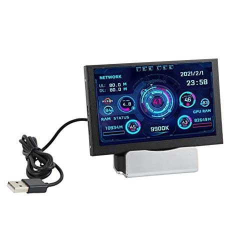 5in Ips Usb Mini Screen Pc Temperature Display Aida64 Pc Cpu Ram Data Monitor Pc Sensor Panel