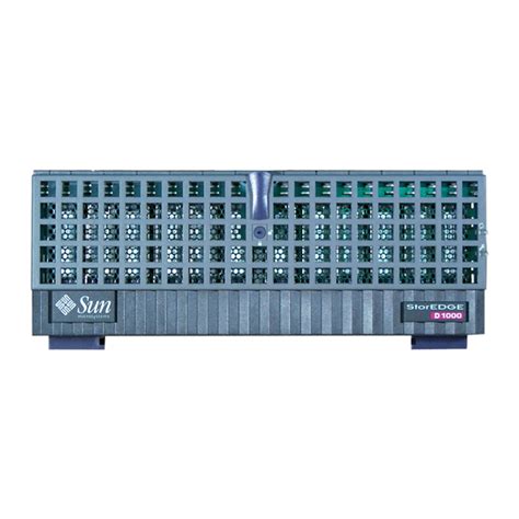 Sun Microsystems Sun Storedge A1000 Installation Operation And Service Manual Pdf Download