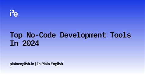 top no code development tools in 2024