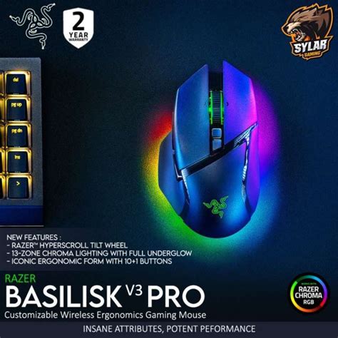 Promo Basilisk V3 Pro Wireless Gaming Mouse Diskon 23 Di Seller Utepe Store Cengkareng Barat