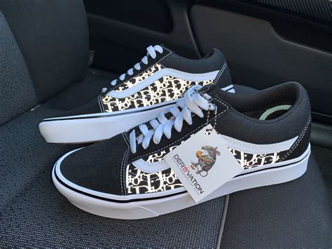 Custom Lv Vans Old Skool Derivation Customs Custom Sneakers