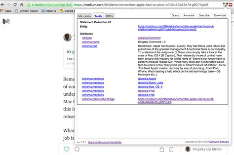 Openlink Structured Data Sniffer Osds 261 Unleashed By Kingsley Uyi Idehen Openlink
