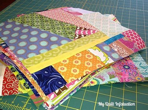 Free Tutorial Improv Block Quilt By Kelly