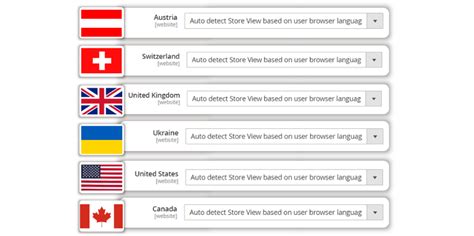 Magento 2 Language Switcher Automatic Store Switcher