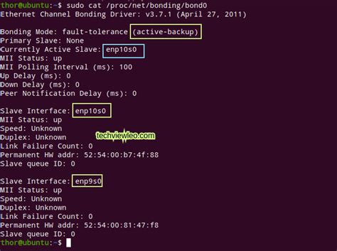 Configure Network Bonding On Ubuntu 220420041804 Nachos Tech Bits