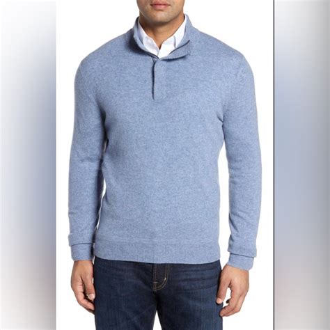 100 Cashmere Quarter Zip Sweater Gem