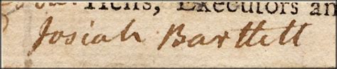 Declaration Of Independence Bartlett Josiah Rr Auction
