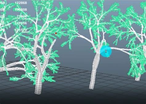 Animate Growing Trees In Autodesk Maya Cgcreativeshop