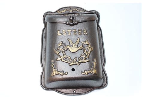 소리전자 빈티지 반가운소식 영국 옛 주물우편함