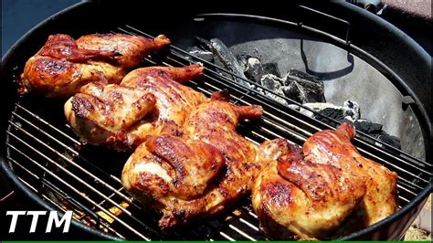 Weber Q Roast Chicken Airborne Smoke Fire And Food