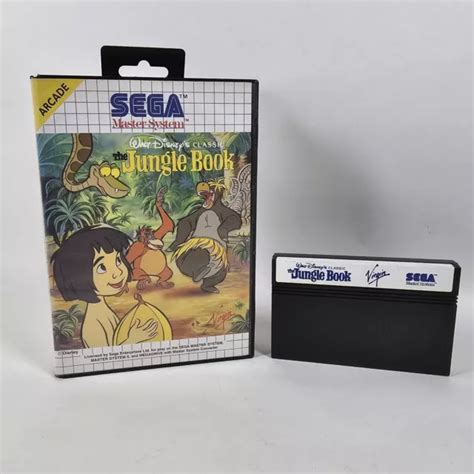 jungle book sega master system game pal uk missing manual £9 99 picclick uk