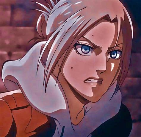 Annie Leonhart In Anime Annie Leonhart Aesthetic Art