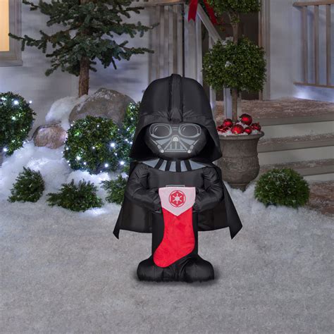Gemmy Industries Stylized Darth Vader Star Wars Inflatable Reviews Wayfair