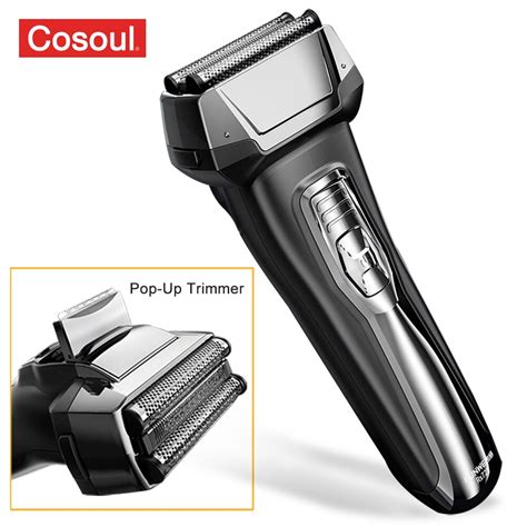 남성용 전기 면도기 수염 제거 면도기 포일 면도기 제모기 클리퍼 트리머 Aliexpress