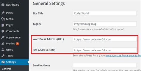 Adding SSL And HTTPS In WordPress CodexWorld