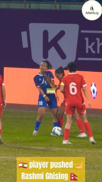 🇱🇧 Player Pushed 🫸 Rashmi Ghising 🇳🇵 Shorts Foryou Foryoupage Fyp