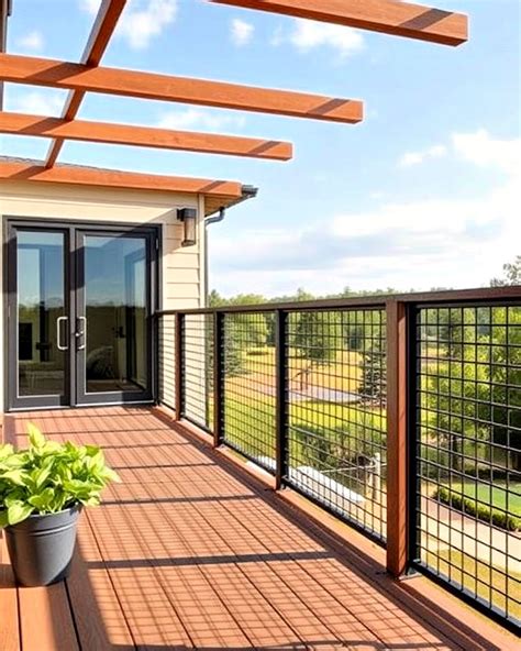 20 Horizontal Deck Railing Ideas For A Sleek Look