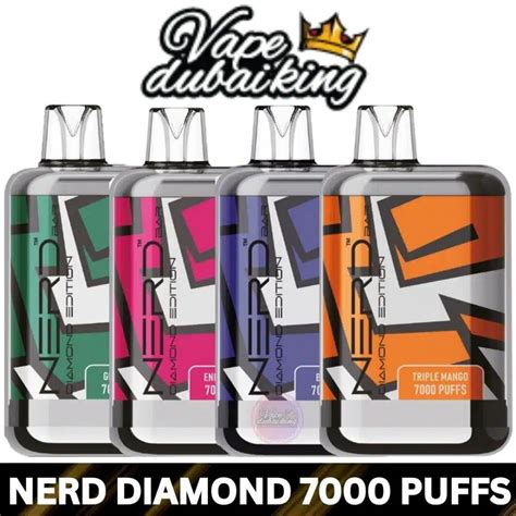 Nerd Diamond 7000 Puffs Disposable Vape 2 Vape Dubai King