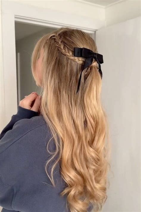 90 Trendy Bow Hairstyles For A Perfect Look Long Hair Styles Cute