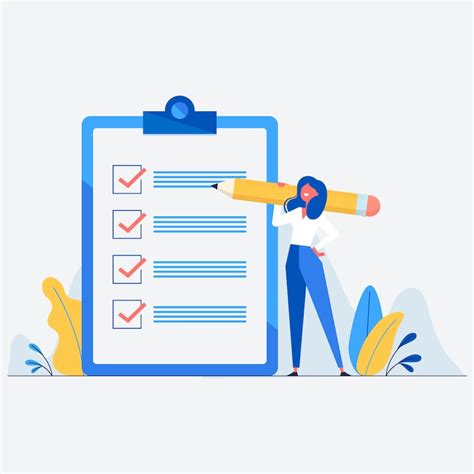 Checklist Vector