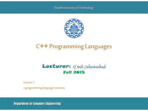 Ppt C Programming Languages Powerpoint Presentation Free Download
