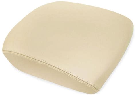Fits 09 15 Honda Pilot Beige Real Leather Center Console Lid Armrest