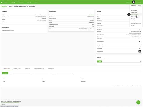 Assigning A QR Code Via The Service App Tinnacity S Knowledge Base