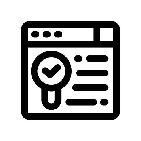Data Analyst Icon Line Icon For Your Website Mobile Presentation