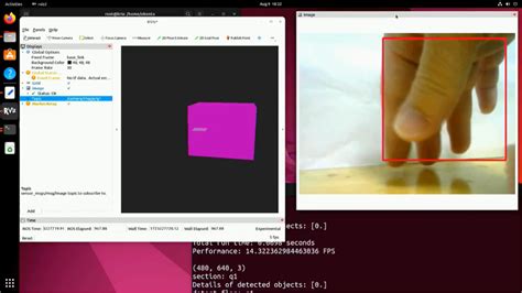 Kv260でros2とgpioのテスト。webカメラと一緒に動かしてみた