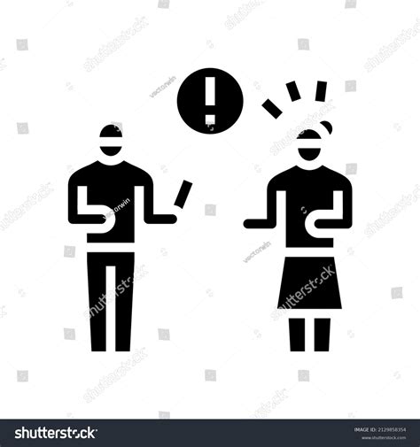 Sex Crime Glyph Icon Vector Sex Stock Vector Royalty Free Shutterstock