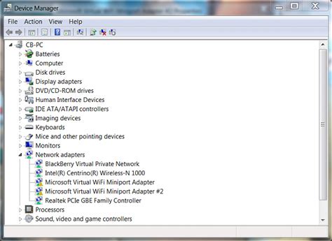 Network Adapters Already Expanded In Device Manager Windows 7 Forums