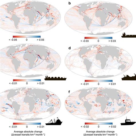 Global Density Of Marine Traffic Density Maps Showing The Average Download Scientific Diagram