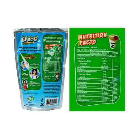Zest O Choco 180ml