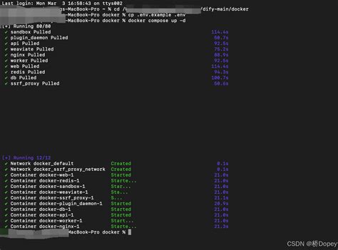 mac 本地搭建部署 dify（含 github访问超时 docker镜像源拉取超时解决方案） dify github csdn博客