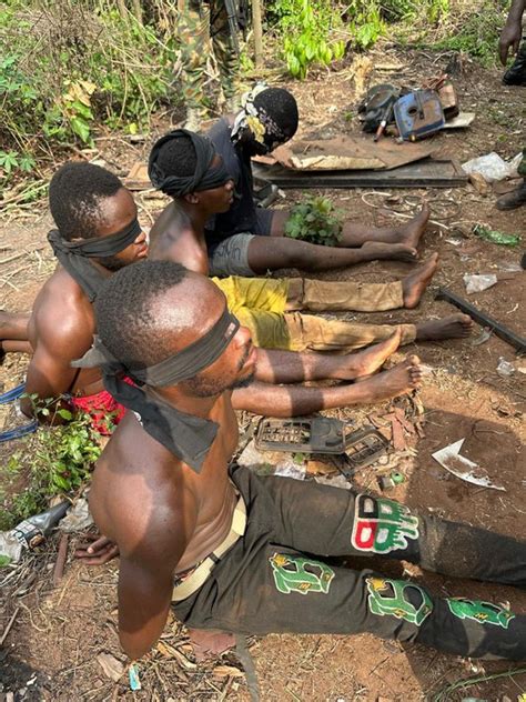 Nigerian Army Burst Ipob Esn Major Firearms And Drone Factory In Delta Pics Politics Nigeria