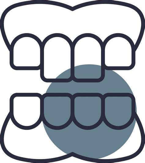 Denture Creative Icon Design 15530492 Vector Art At Vecteezy