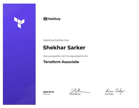 My Experience On Hashicorp Certified — Terraform Associate Exam By Shekhar Sarker Medium
