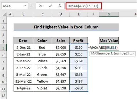 How To Find The Highest Number In Excel Finding The Highest Value Earn And Excel