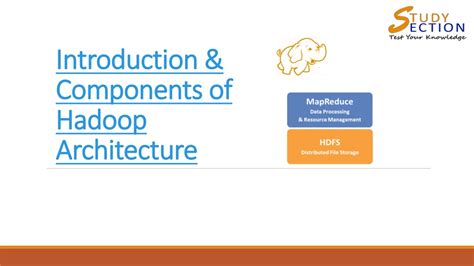 Ppt Introduction And Components Of Hadoop Architecture Powerpoint
