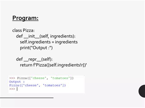 Types Of Methods In Python Pptx