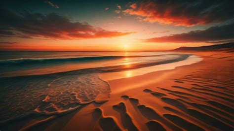 Beach Sunset Wallpaper Desktop