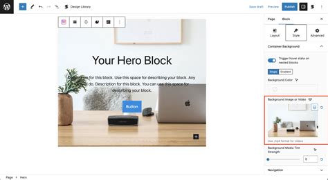 customizing blocks stackable